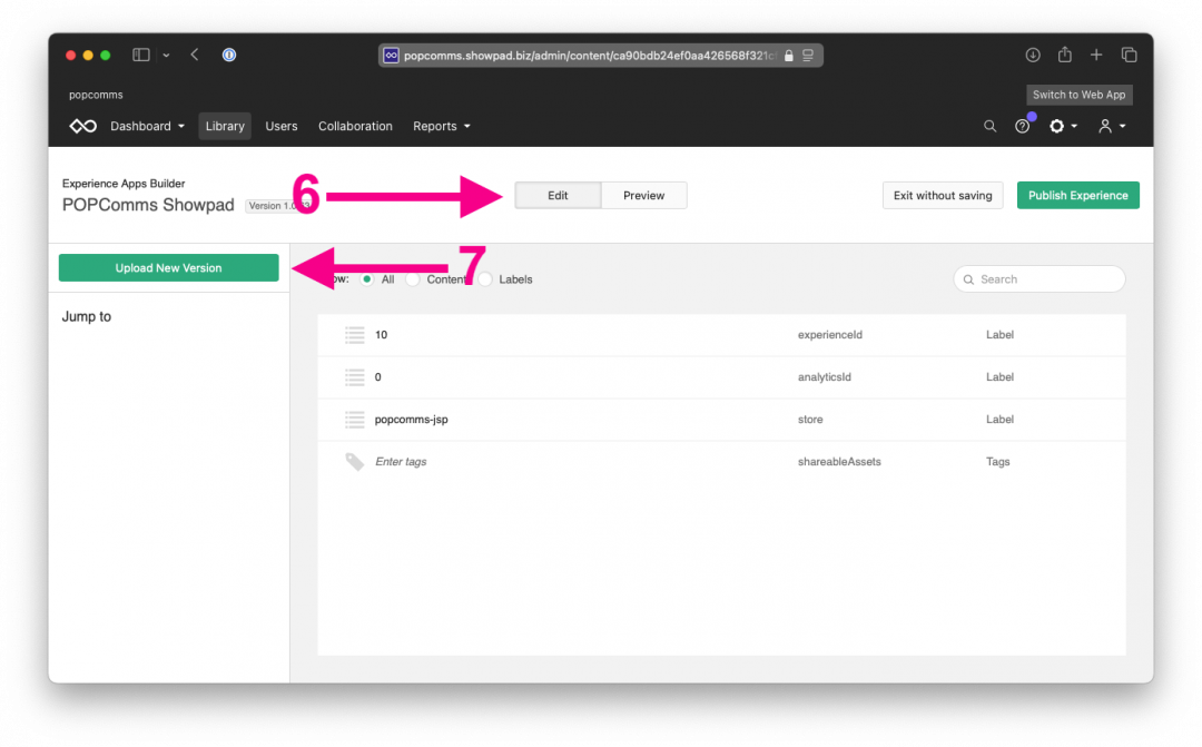 Update Your Showpad Experience with a .showpad Package - POPcomms Help Center