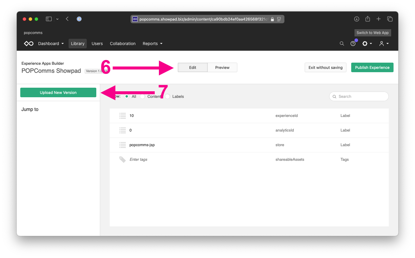 Update Your Showpad Experience with a .showpad Package - POPcomms Help Center