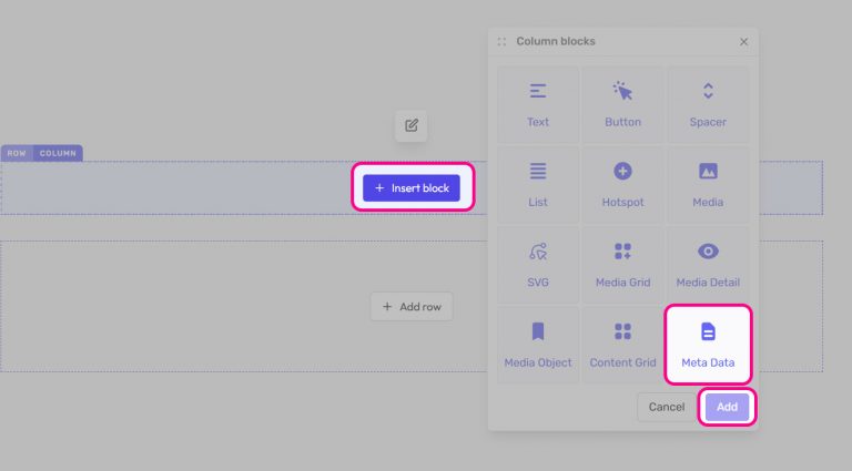 Repeatable Structures as Meta Data - POPcomms Help Center